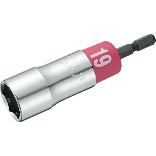 オレンジブック トラスコ中山　TRUSCOトップ工業(TOP) 電動ドリル用アルファソケット 19mm 〔品番:EDX19〕[ 注番:4521188]特長●建築・土木工事・足場の組み立て・足場の解体作業に適しています。●軸折れに強いです。●...