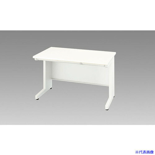 オレンジブック トラスコ中山　TRUSCONAIKI 平デスク XED型/本体:クリアーホワイト 天板:ホワイト本体:クリアーホワイト 天板:ホワイト/W1200×D700×H700 〔品番:XED127FWH〕[ 注番:4532830]特...