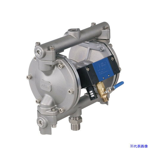 オレンジブック トラスコ中山　TRUSCOアネスト岩田 ダイヤフラムポンプ 中形 ポンプ単体 吐出量10L/min 〔品番:DDP90E〕[ 注番:4558103]特長●エア駆動方式ダイヤフラムポンプです。●シンプル構造と高い耐久性および高...