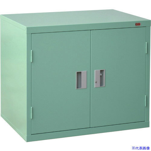 オレンジブック トラスコ中山　TRUSCOOS ロッカーS 両開 最大積載量200kg 棚板1枚(若草色) 〔品番:600S〕[ 注番:4571355]特長●DX型キャビネットと間口、奥行が同一できれいに設置できます。●奥行が557mmあり...