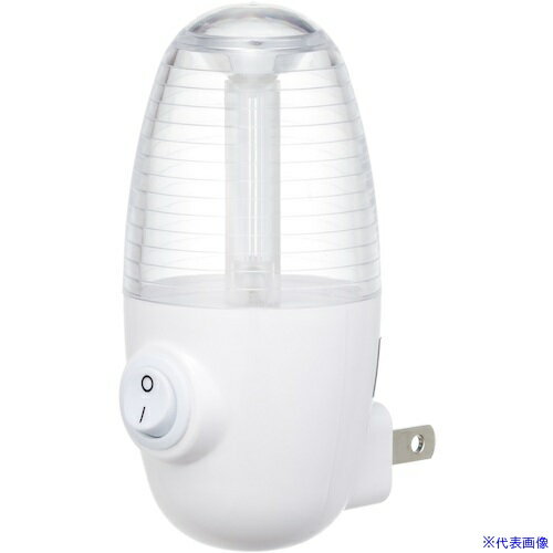 オレンジブック トラスコ中山　TRUSCOYAZAWA LEDスイッチ式ナイトライト 〔品番:NASWN08WH〕[ 注番:4574318]特長●コンセントがあればどこでも自由に使用する事が出来ます。●廊下や玄関・寝室などの補助灯やリビング...
