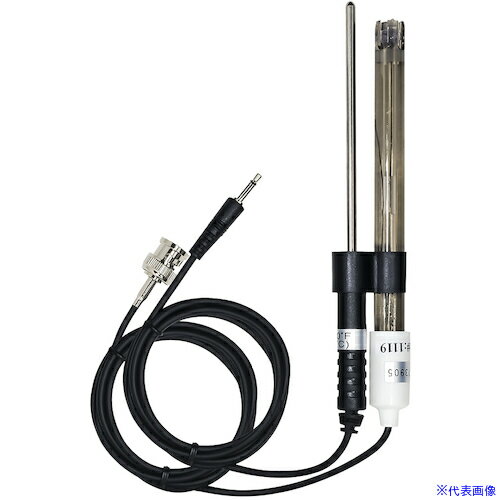 オレンジブック トラスコ中山　TRUSCOMT PHセンサー 〔品番:PE03K7〕[ 注番:4574607]特長●温度測定プローブ付きPHメーター仕様●測定範囲(pH)：1〜13（温度：0〜50℃）仕様2●ケーブル長：1000mm（pH・...