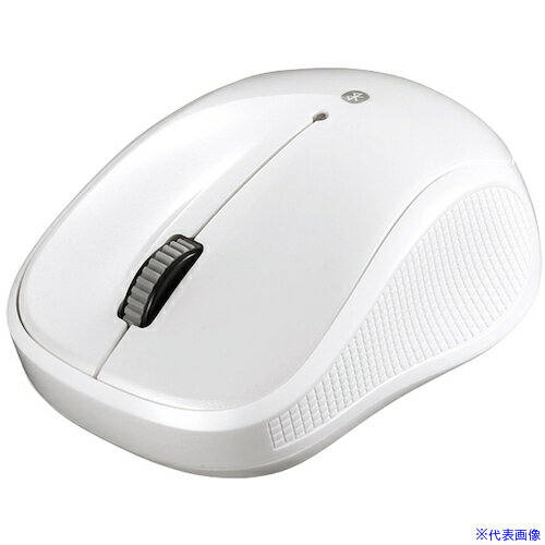 オレンジブック トラスコ中山　TRUSCOバッファロー Bluetooth3.0対応 BlueLED光学式マウス 静音/3ボタン ホワイト 〔品番:BSMBB100WH〕[ 注番:4576189]特長●Bluetooth3.0搭載で、タブレ...