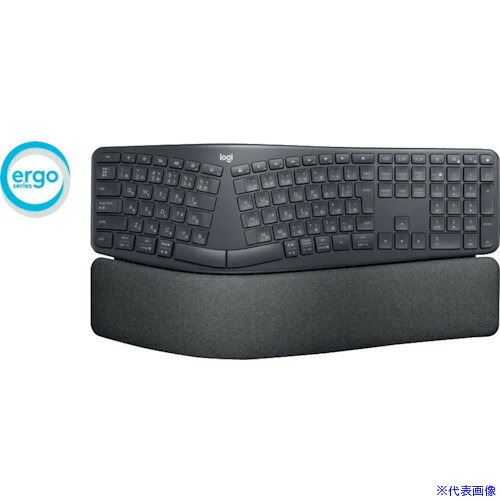 オレンジブック トラスコ中山　TRUSCOLogicool ERGO K860エルゴノミック スプリット キーボード フォービジネス 〔品番:K860B〕[ 注番:4584877]特長●長時間の快適な使用を目的として、よりリラックスした自然...