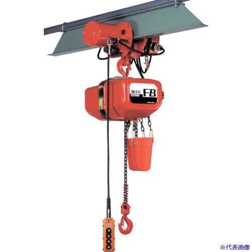 オレンジブック トラスコ中山　TRUSCO象印 FB型電気トロリ結合式電気チェーンブロック1t(上下:2速型)6m (FB4M−1 6m) 〔品番:F4M01060〕[ 注番:4607619]特長●高速（標準速）のスピードに対して、低速側を...