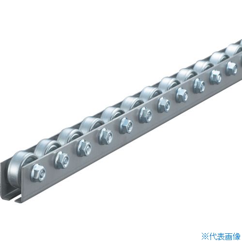 オレンジブック トラスコ中山　TRUSCOTRUSCO ホイールコンベヤ プレス製Φ25.4X9 P35XL2000 〔品番:V2509P352000〕[ 注番:4611861]特長●プレス製ホイールの使用により軽量で扱いやすく、ラックへの...