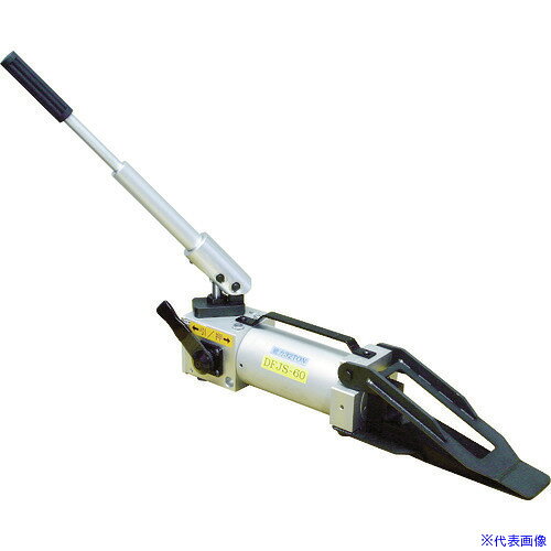 オレンジブック トラスコ中山　TRUSCODAIKI 油圧ウェッジジャッキ 複動式30ton×60 〔品番:DFJS60〕[ 注番:4618491]特長●わずかなすき間での重量物、大型機械、半導体関連機器などの据付レベル作業に最適です。●持...