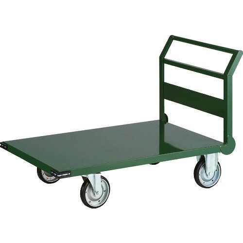 オレンジブック トラスコ中山　TRUSCOTRUSCO 鋼鉄製運搬車 導電性 1200X750 GN 〔品番:SH1NEGN〕[ 注番:4647858]特長●導電キャスターを採用で静電気を放出しやすくしました。●別売りブレーキが取付可能です...