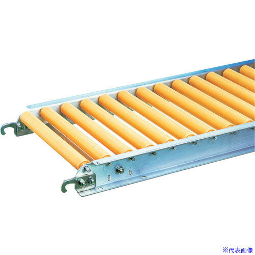 オレンジブック トラスコ中山　TRUSCO三鈴 樹脂ローラコンベヤMR42型Ф42X2.5T 幅300 2M 〔品番:MR42301020〕[ 注番:4657977]特長●樹脂ローラーとアルミフレームを組み合わせた耐水・耐食性に優れたローラ...