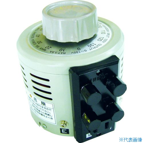 オレンジブック トラスコ中山　TRUSCO山菱 ボルトスライダー据置型 大容量タイプ 最大電流5A 入力電圧100V 〔品番:V1305〕[ 注番:4661168]特長●トロイダル状の鉄芯に銅線を放射状に捲線し、特殊配分によるカーボン刷子を...