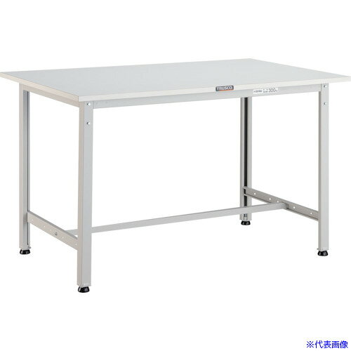 オレンジブック トラスコ中山　TRUSCOTRUSCO 軽荷重作業台(300kg)AE型 900X600XH740 基本タイプ ホワイト色 〔品番:AE0960W〕[ 注番:4666798]特長●ポリ化粧天板を使用し、表面は滑らかで、ソフト...