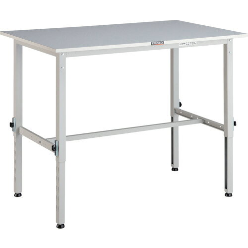 オレンジブック トラスコ中山　TRUSCOTRUSCO 軽荷重作業台高さ調節式(150kg)AEM型 1200X600XH650〜950 基本タイプ ホワイト色 〔品番:RAEM1260W〕[ 注番:4672372]特長●650〜950mm...