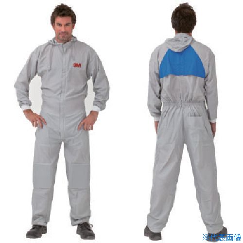 オレンジブック トラスコ中山　TRUSCO3M リユーザブル塗装用防護服 Lサイズ 〔品番:50425L〕[ 注番:4696247]特長●洗濯して繰り返し使用が可能な塗装ブース内で使用する防護服です。●低発じん性の生地に帯電防止処理が付いた...