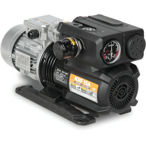 オレンジブック トラスコ中山　TRUSCOORION ドライポンプ ブロワー仕様 〔品番:KRF15AB01A〕[ 注番:4704576]特長●無給油式のため油分を含まないので真空利用（バキューム仕様）や排気利用（ブロワー仕様）でも、作業環...