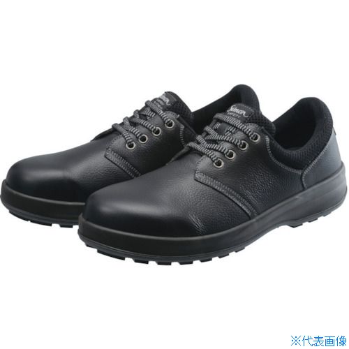 オレンジブック トラスコ中山　TRUSCOシモン 安全靴 短靴 WS11黒 23.5cm 〔品番:WS11B23.5〕[ 注番:4708750]特長●加水分解しないSX高機能樹脂の採用により高い耐久性を実現しました。●フラットソールにし接地...