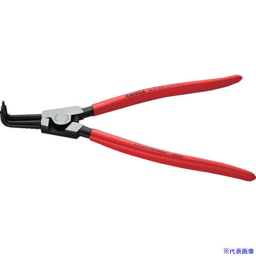 オレンジブック トラスコ中山　TRUSCOKNIPEX 軸用スナップリングプライヤー90度 85−140mm 〔品番:4621A41〕[ 注番:4713621]特長●軸用スナップリングの取り付け、取り外しに適しています。●鍛造により大変頑丈...
