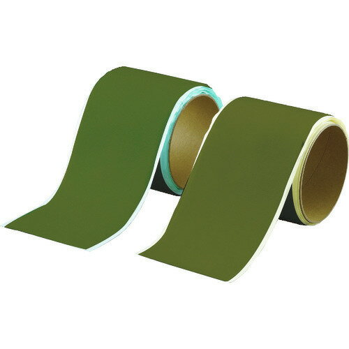 オレンジブック トラスコ中山　TRUSCOTRUSCO マジックテープ[[R下]]弱粘着幅100mm長さ1mOD(1巻=1セット) 〔品番:TPD100MTSOD〕[ 注番:4719620]特長●お好みのサイズにハサミでカットできます。●押...