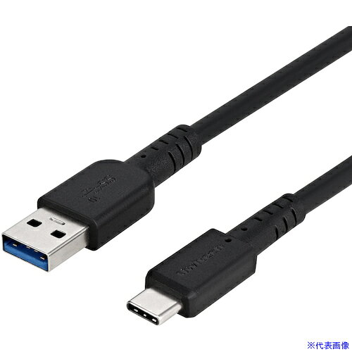 オレンジブック トラスコ中山　TRUSCOOwltech USB3.2 Gen2規格 最大10Gbps 高速データ通信 USB Type-A to USB Type-C ケーブル 〔品番:OWLCBKG2PAC10BK〕[ 注番:47295...
