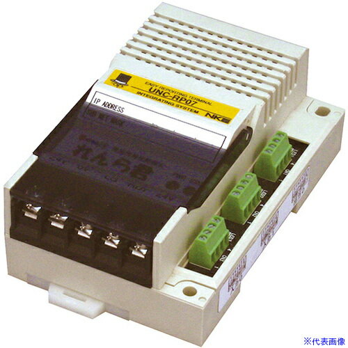 オレンジブック トラスコ中山　TRUSCONKE れんら君 汎用タイプ 出力付き 〔品番:UNCRP07A〕[ 注番:4730792]特長●出力端子が付いたスタンダードタイプのれんら君です。用途●設備や環境の変化をメールでお知らせする機能を...