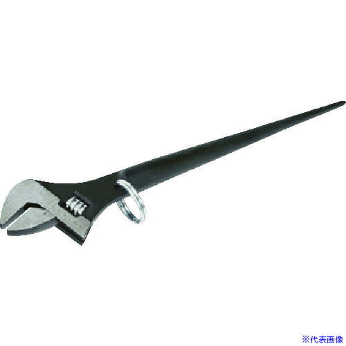 オレンジブック トラスコ中山　TRUSCOWILLIAMS 高所用モンキーレンチ 375mm 〔品番:13625TH〕[ 注番:4742001]特長●ヘビーデューティー構造により、強度と耐久性を高めました。●紛失、落下防止用ランヤードの取付...
