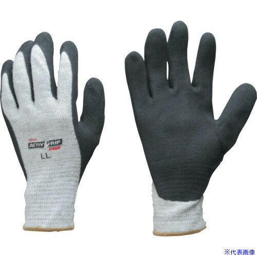 オレンジブック トラスコ中山　TRUSCOトワロン ニトリル背抜き手袋 アクティブグリップストロング LL 〔品番:523LL〕[ 注番:4746589]特長●10ゲージ原手の手のひらにニトリルゴムをコーティングしていますので、耐久性に優れ...