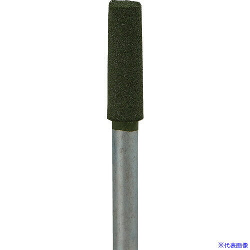 オレンジブック トラスコ中山　TRUSCOナカニシ グリーンポリッシャー 10本入 円筒型 φ4×13×軸φ3 GC #150 〔品番:46741〕[ 注番:4767080]特長●滑らかな作業性に加え、加工時の跳ね返りもなく安心して作業がで...