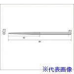 オレンジブック トラスコ中山　TRUSCOナカニシ ダイヤモンドヤスリ 丸型 3×3×45×軸φ3 #150 〔品番:62315〕[ 注番:4772563]特長●ダイヤモンド砥粒を採用し切れ味、耐久性に優れたヤスリです。●精密仕上げ用として...