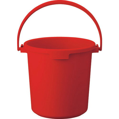 オレンジブック トラスコ中山　TRUSCOTRUSCO PPカラーバケツ 22L 赤 〔品番:TPPB22R〕[ 注番:4779835]特長●肉厚で強度あるスタンダードのカラーバケツです。●食品衛生法適合品です。●HACCP対策など区域別の...