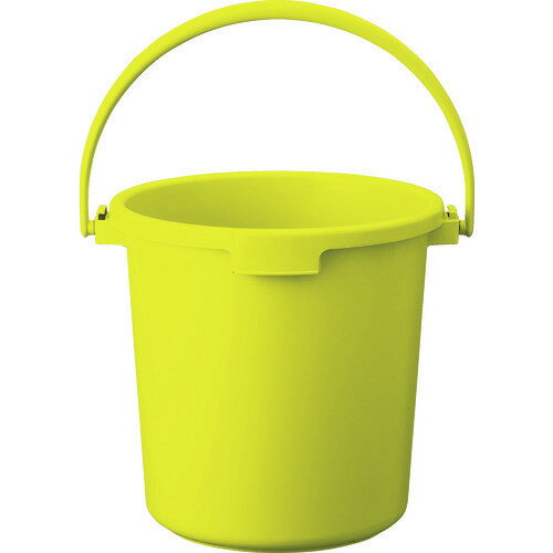 オレンジブック トラスコ中山　TRUSCOTRUSCO PPカラーバケツ 22L 黄 〔品番:TPPB22Y〕[ 注番:4779860]特長●肉厚で強度あるスタンダードのカラーバケツです。●食品衛生法適合品です。●HACCP対策など区域別の...