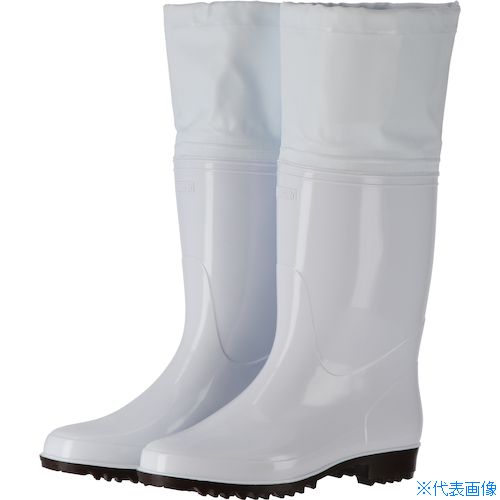 オレンジブック トラスコ中山　TRUSCO弘進ゴム ゾナG3 ネオ耐油 カバー付 白 23.0cm 〔品番:C0125AB230〕[ 注番:4783657]特長●強耐油配合カバー付プーツです。仕様●寸法(cm)：23.0●足幅サイズ：EE●...