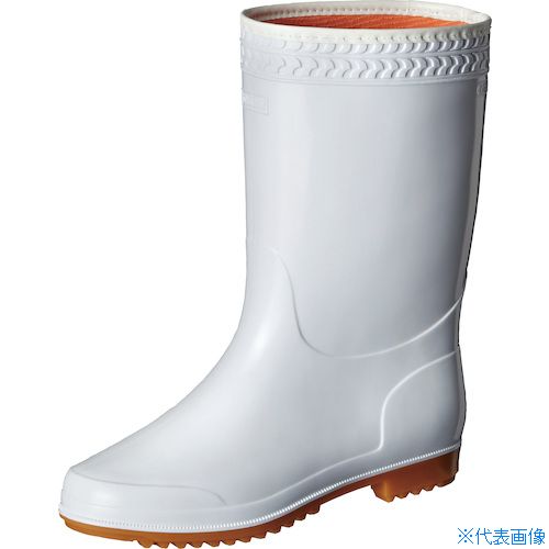 オレンジブック トラスコ中山　TRUSCO弘進ゴム ゾナウォーマー［［R3］］ 白 28.0cm 〔品番:C0106AE280〕[ 注番:4785260]特長●5mm厚ウレタン吸湿発熱裏使用、防寒PVCブーツです。仕様●寸法(cm)：28....