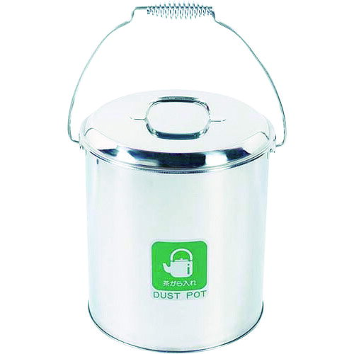 オレンジブック トラスコ中山　TRUSCOコンドル 屋内用屑入れ(衛生容器) ダストポットST−15 内容器付 〔品番:DP05CSA〕[ 注番:4804538]特長●水気を含む茶殻や吸殻用のダストポットです。用途●オフィスや病院などの給湯...