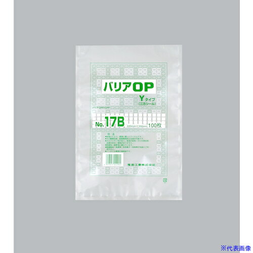 オレンジブック トラスコ中山　TRUSCO福助 バリアOP Yタイプ NO.17B 〔品番:0712736〕[ 注番:4813302]特長●バリアOPPを使用することにより酸素バリア性に優れます。●窒素および二酸化炭素によるガス置換包装が可...