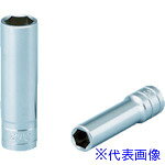 オレンジブック トラスコ中山　TRUSCOKTC マグネットディープソケット 差込角9.5mm 全長65mm 〔品番:B3L12MGA〕[ 注番:4836031]特長●マグネットによりボルト・ナットの落下を防ぎます。●マグネットASSYは押...