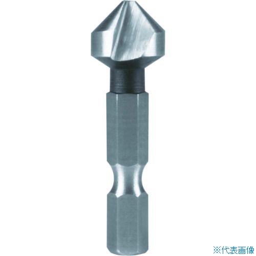 オレンジブック トラスコ中山　TRUSCORUKO 六角軸カウンターシンク 6.3mm ハイス 〔品番:102313〕[ 注番:4863780]特長●六角軸（6.35mm)のチャックに素早く着脱できます。●バリやビビリを最小限に抑えます。用...