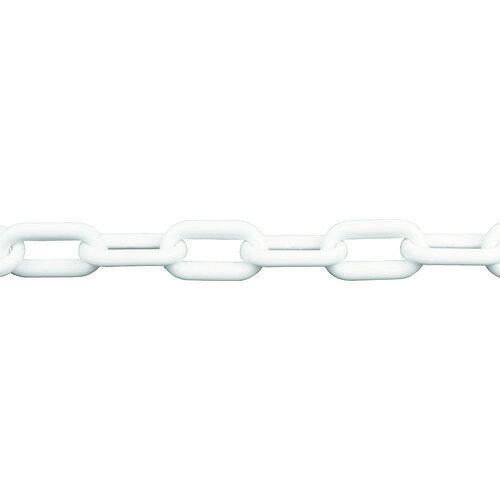 オレンジブック トラスコ中山　TRUSCOTRUSCO プラチェーン 白 6MMX2M 〔品番:TPCB62W〕[ 注番:4888651]特長●短尺タイプのプラスチックチェーンです。●別売のチェーンジョイントを用いることで延長も可能です。用...