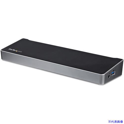 オレンジブック トラスコ中山　TRUSCOStarTech ドック/USB−A/3画面 /4K30Hz 1x HDMI + 2x DP/5x USB/LAN 〔品番:USB3DOCKH2DP〕[ 注番:4892519]特長●トリプルモニター...