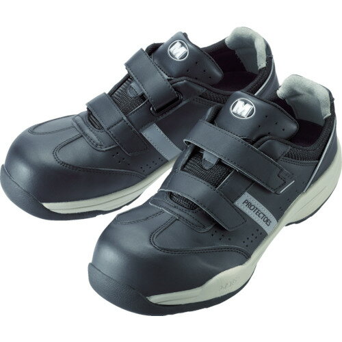 オレンジブック トラスコ中山　TRUSCOミドリ安全 小指保護先芯入りスニーカー(マジックタイプ) PF−115 23.5 〔品番:PF115BK23.5〕[ 注番:4899733]特長●台車作業などから小指も保護できる国際特許出願中の先芯...