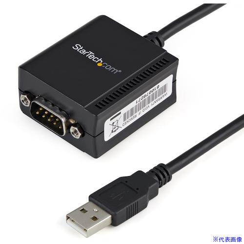 オレンジブック トラスコ中山　TRUSCOスターテック シリアル変換ケーブル/USB-A - RS232C/1.8m/115.2Kbps/ブラック 〔品番:ICUSB2321F〕[ 注番:4928230]特長●USBポートをRS232Cシリ...