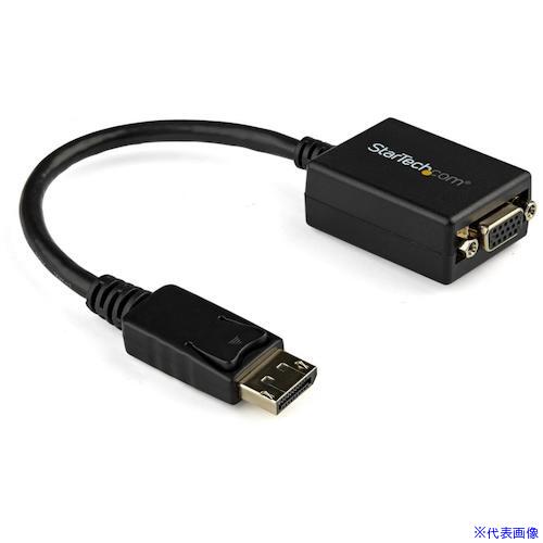 オレンジブック トラスコ中山　TRUSCOStarTech ディスプレイアダプター/DP - VGA/1080p/23cmケーブル/BK 〔品番:DP2VGA2〕[ 注番:4929755]特長●VGAモニタをDisplayPort搭載PCに...
