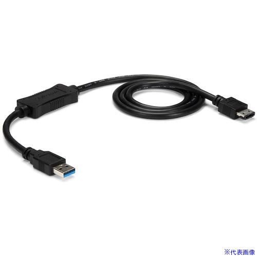 オレンジブック トラスコ中山　TRUSCOStarTech USBケーブル/USB 3.0 − eSATA/HDD/SSD/ODDドライブ用/5 Gbps 〔品番:USB3S2ESATA3〕[ 注番:4929826]特長●eSATA互換スト...