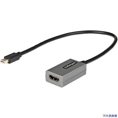 オレンジブック トラスコ中山　TRUSCOスターテック ディスプレイアダプター/mDP- HDMI/1080p/33cmケーブル/BK 〔品番:MDP2HDEC〕[ 注番:4931420]特長●Mini DisplayPort用変換ケーブル...