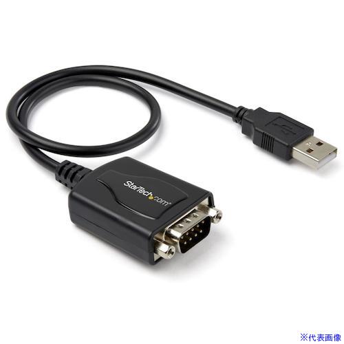 オレンジブック トラスコ中山　TRUSCOStarTech シリアル変換ケーブル/USB−A − RS232C/30cm/230Kbps/ブラック 〔品番:ICUSB2321X〕[ 注番:4932920]特長●USBポートをRS232Cシリ...