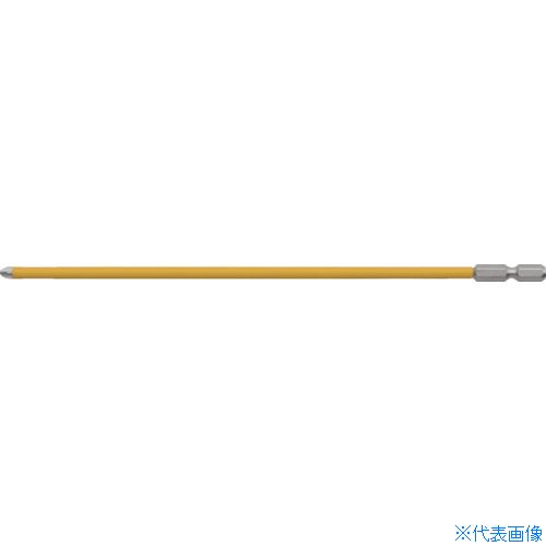 オレンジブック トラスコ中山　TRUSCOアネックス スリムチューブカラービット +2×200 〔品番:ASP12200〕[ 注番:4940288]特長●軸接触によるショートを防止します。●作業時の周りへの傷つきを防止します。●チューブ色で...