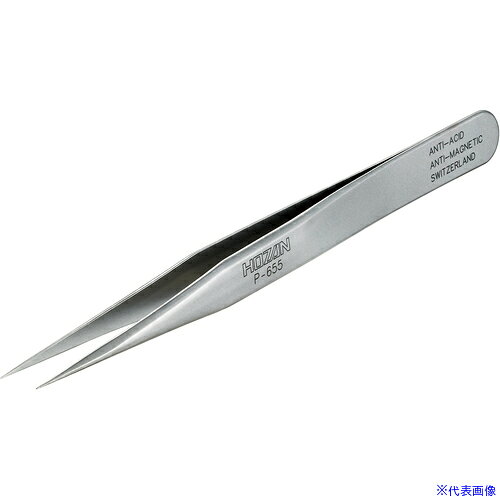 オレンジブック トラスコ中山　TRUSCOHOZAN ピンセット 120mm 〔品番:P655〕[ 注番:4954831]特長●先端の仕上げに妥協のない、非磁性のハイスペックモデルです。用途●磁気を嫌う精密機器の作業に。仕様●全長(mm)：...