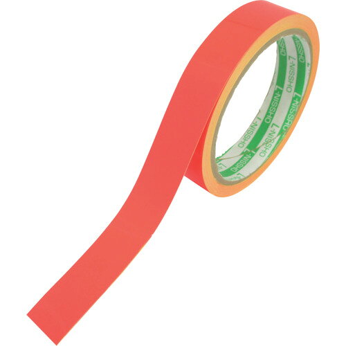 オレンジブック トラスコ中山　TRUSCO日東エルマテ 蛍光テープ 20mm×5m レッド 〔品番:LK20R〕[ 注番:4955633]特長●太陽光や照明により蛍光を発し鮮明に見えます。●設置が容易なはく離紙付です。用途●屋外用。●工場、...