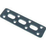 オレンジブック トラスコ中山　TRUSCOTRUSCO ジョイント金具25型フラット 黒 25X94 〔品番:TK25F3CP〕[ 注番:4972074]特長●機器取り付けの際あらかじめ仮付けしてからでも、調整・微調整が簡単にできます。●ド...