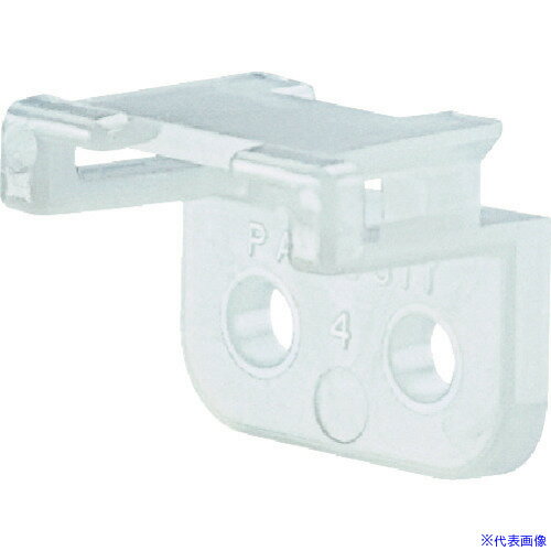 オレンジブック トラスコ中山　TRUSCOPANDUIT L字型ケーブル固定具 M2.2ネジ (1000個入) 〔品番:RAMSS3M〕[ 注番:4973933]特長●隔壁の穴を通る束線を固定します。●束線が壁面より離れているので、電線保護...