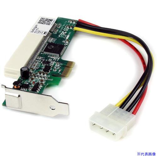 オレンジブック トラスコ中山　TRUSCOスターテック PCI Express - PCI変換カード/オス・メス/ペリフェラル電源 〔品番:PEX1PCI1〕[ 注番:4975438]特長●PCI Express x1 スロットをロープロフ...