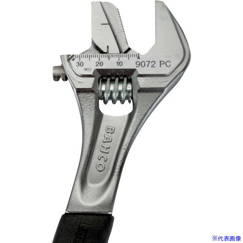 オレンジブック トラスコ中山　TRUSCOBAHCO パイプレンチ兼用モンキーレンチ 最大口開き33mm クローム仕上げ 〔品番:9072PC〕[ 注番:4980565]特長●ジョーを差し替えることでパイプレンチとして使用できます。●握力を...